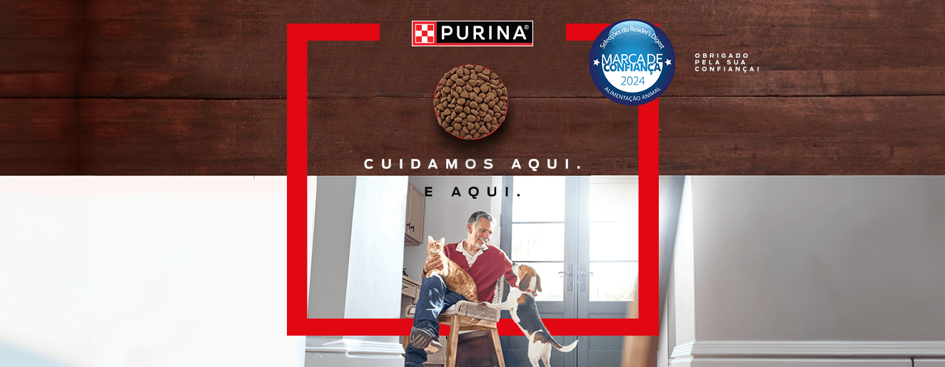 Distinção como marca de confiança de alimentação animal | Purina PT