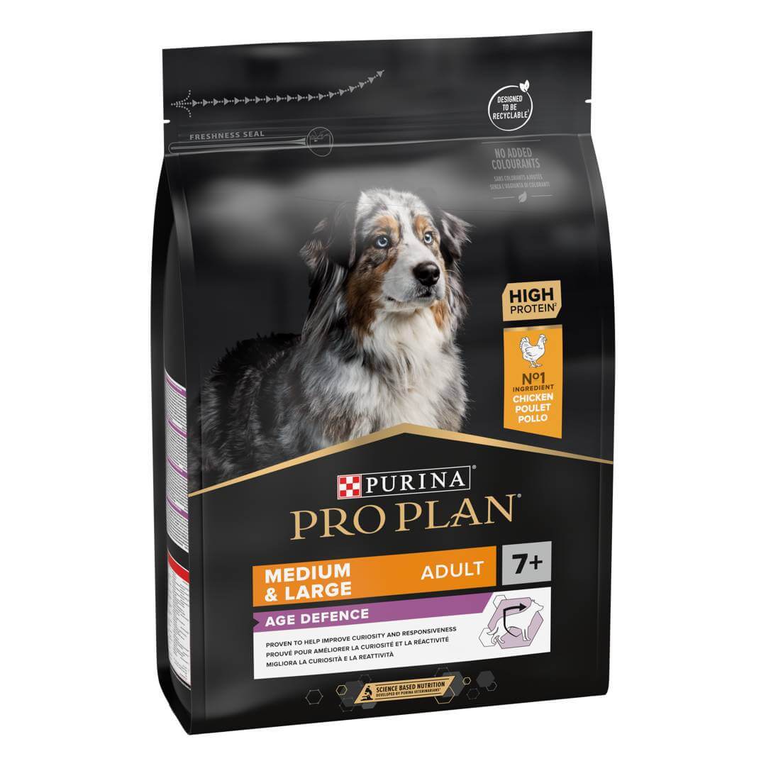 PRO PLAN Age Defence: ração para cão senior rico em frango | PURINA