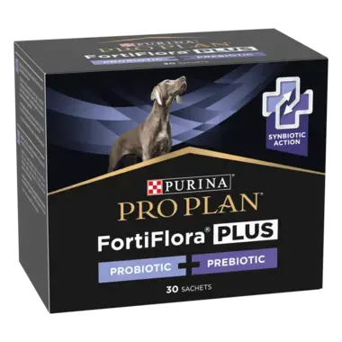 PRO PLAN® FortiFlora® Probiótico e Prebiótico para cão | Purina